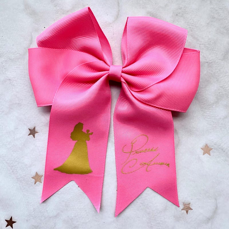 Princess Hair Bow - Etsy
