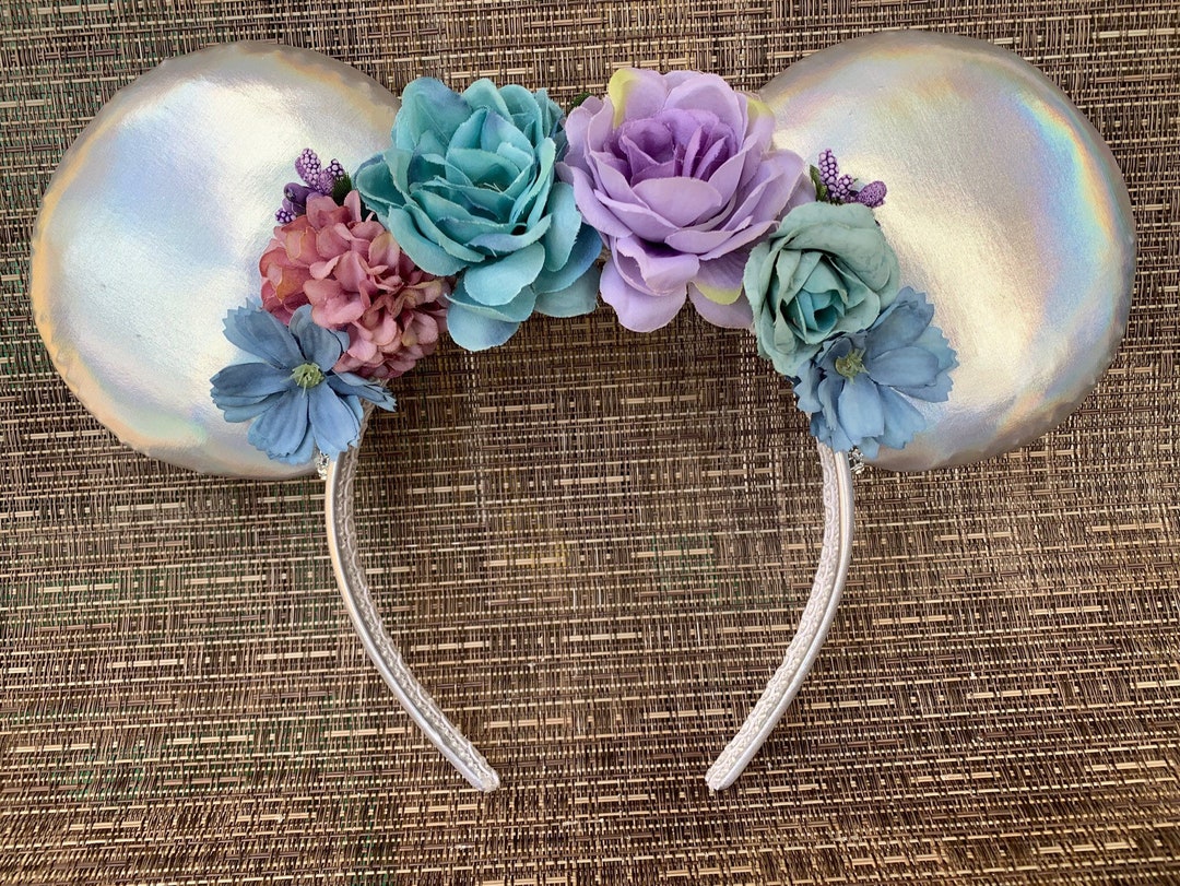Pandora Inspired Ears, Avatar Inspired Disney Ears, Holographic Flowers ...