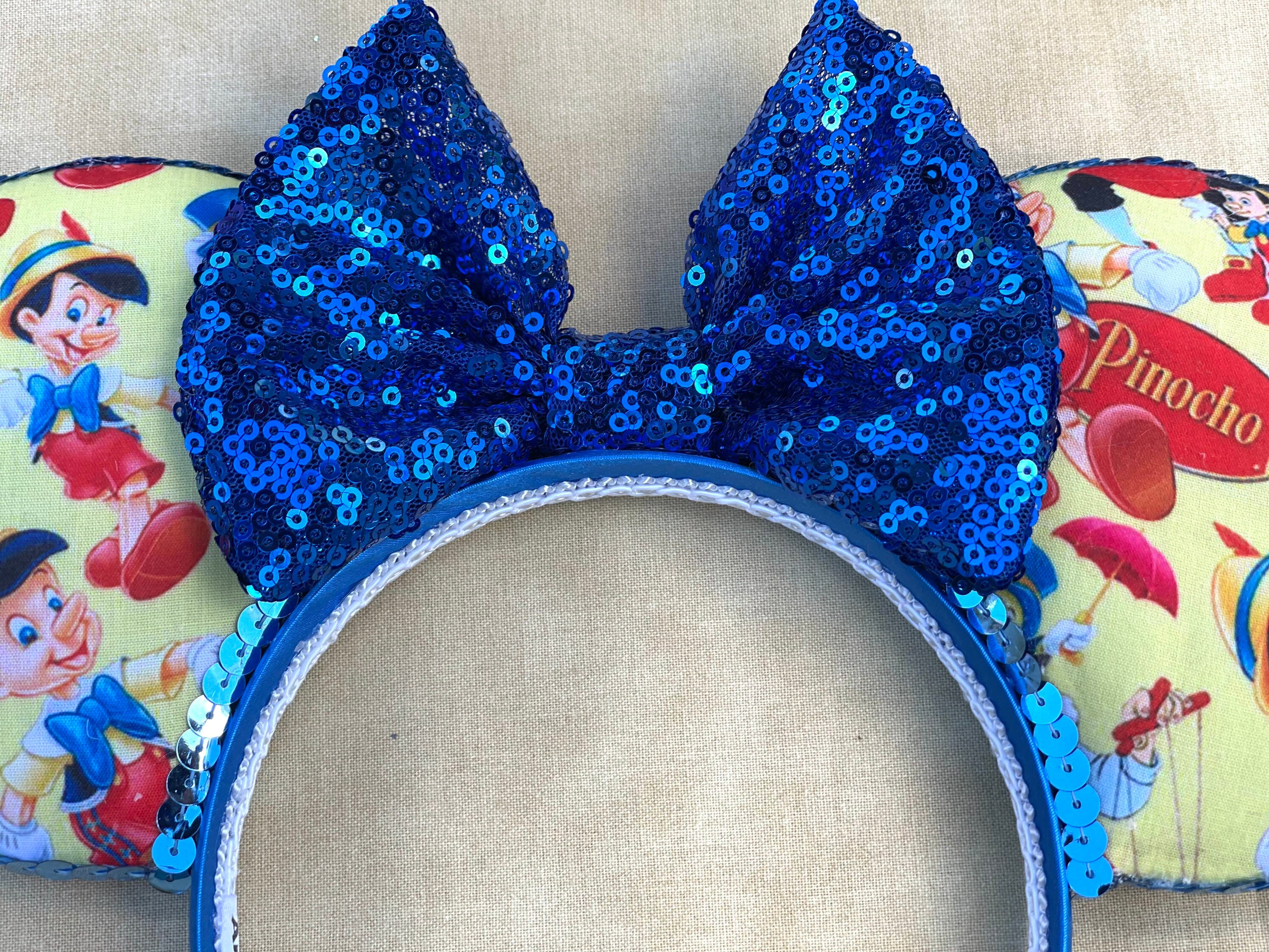 Pinocchio Mickey Mouse Ears, Mickey Mouse Ears - Etsy