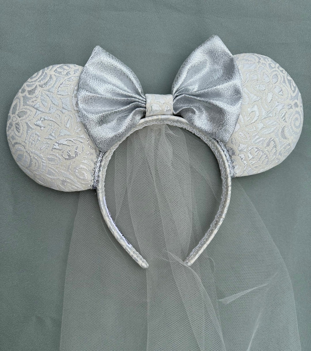 Bride Mickey Ears, Bridal Ears, Bride to Be Ears, Bachelorette Mouse ...
