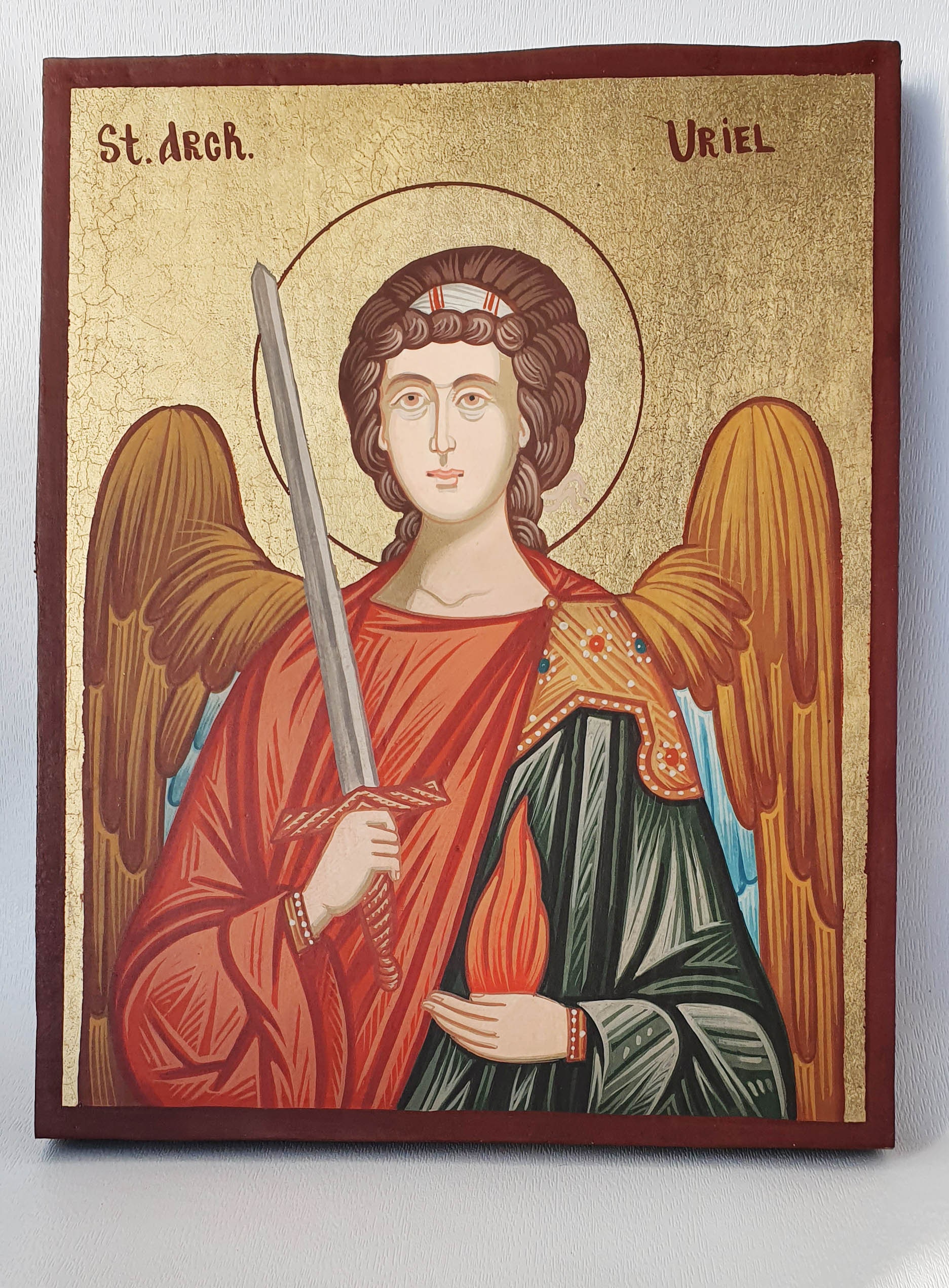 Archangel Uriel Icon