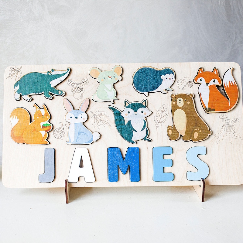 Forest Puzzle Wood - Etsy