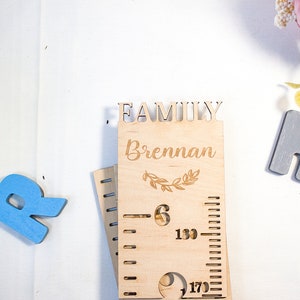 Personalized Wooden Growth Charts for Kids, Nursery Dinosaur Wall Decor ...