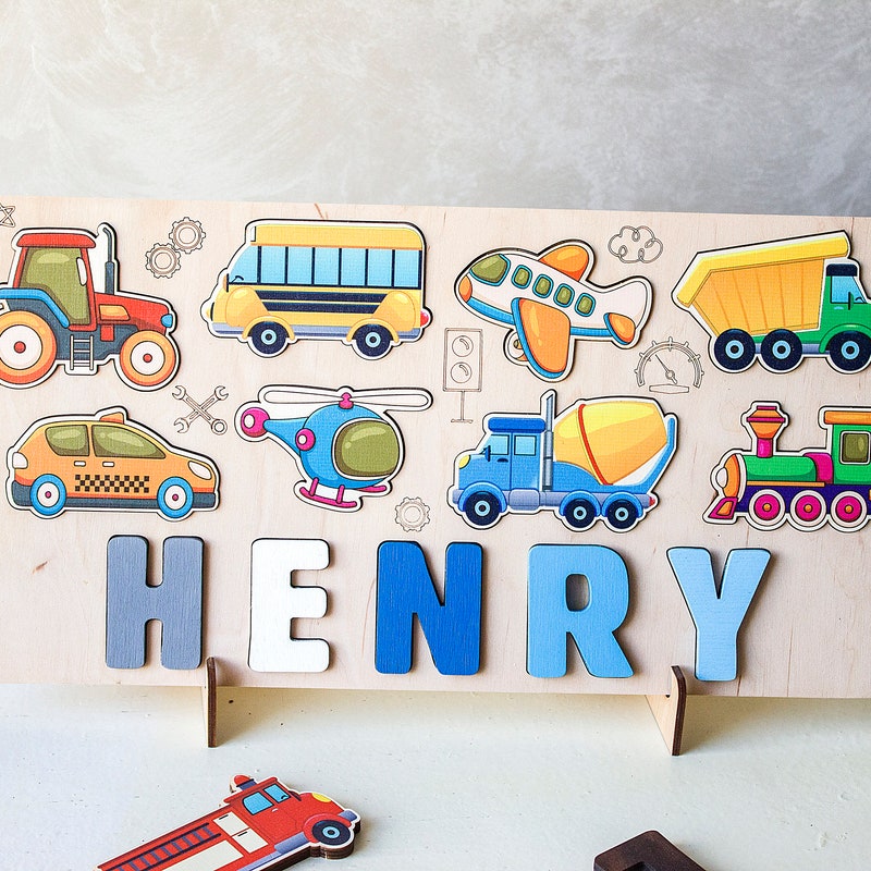 Name Puzzle - Etsy