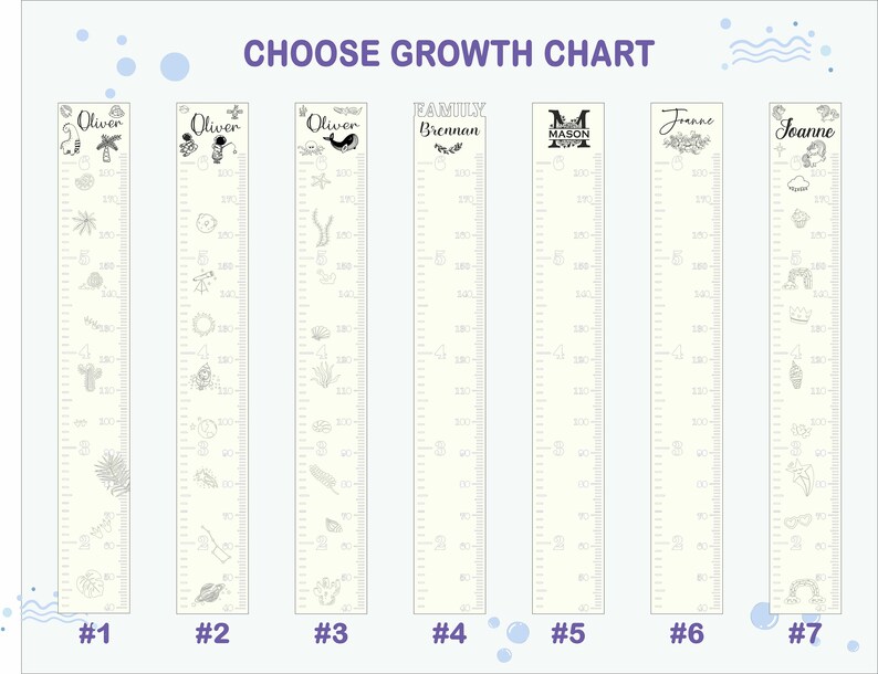 Wooden Space Growth Charts for Kids, Birthday Toddler Gift, Nursery ...