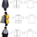 Sewing Pattern ENGLISH - Woman COAT/RAINCOAT - Etsy