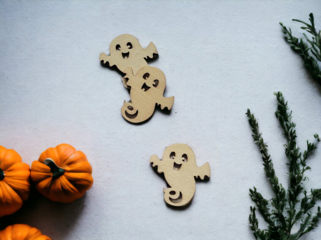 Ghost Wooden Cut Out Halloween Ghost Cut Out Wood Ghost Halloween Ghost ...
