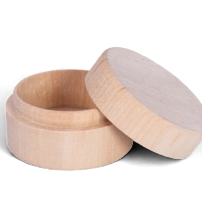 Round Wood Box - Etsy