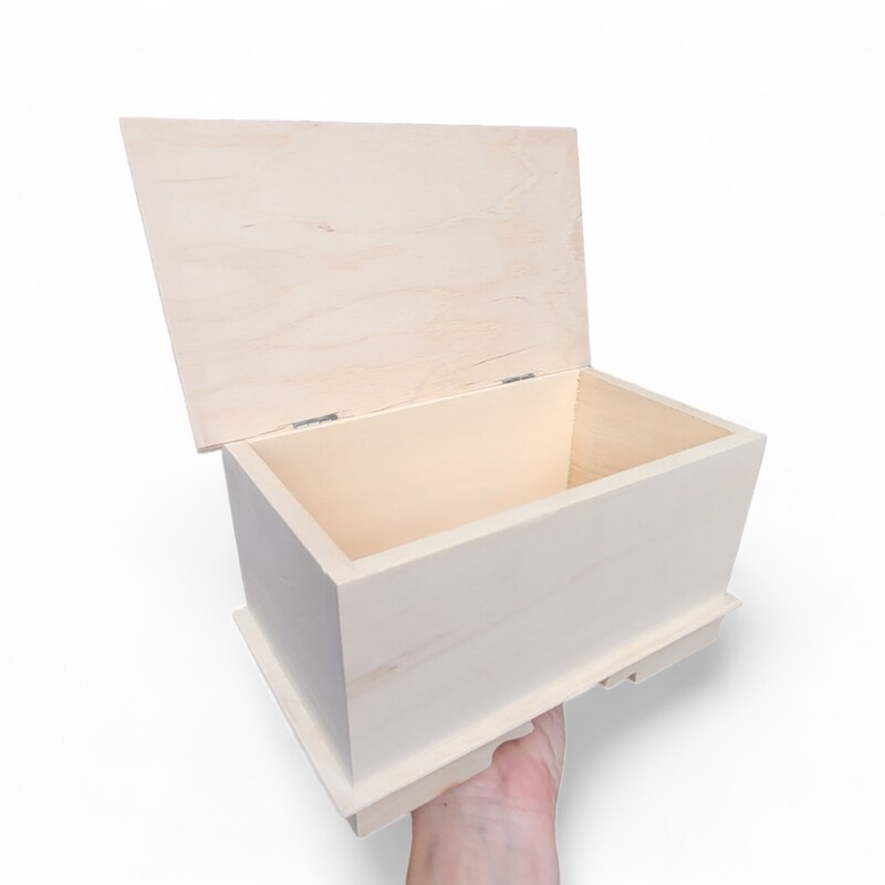 Unfinished Wood Box - Etsy