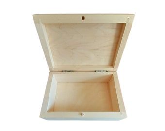 Small Wooden Chest - Etsy