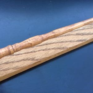 Plain Medium Brown Wand With Stand - Etsy