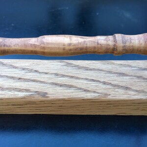 Plain Medium Brown Wand With Stand - Etsy