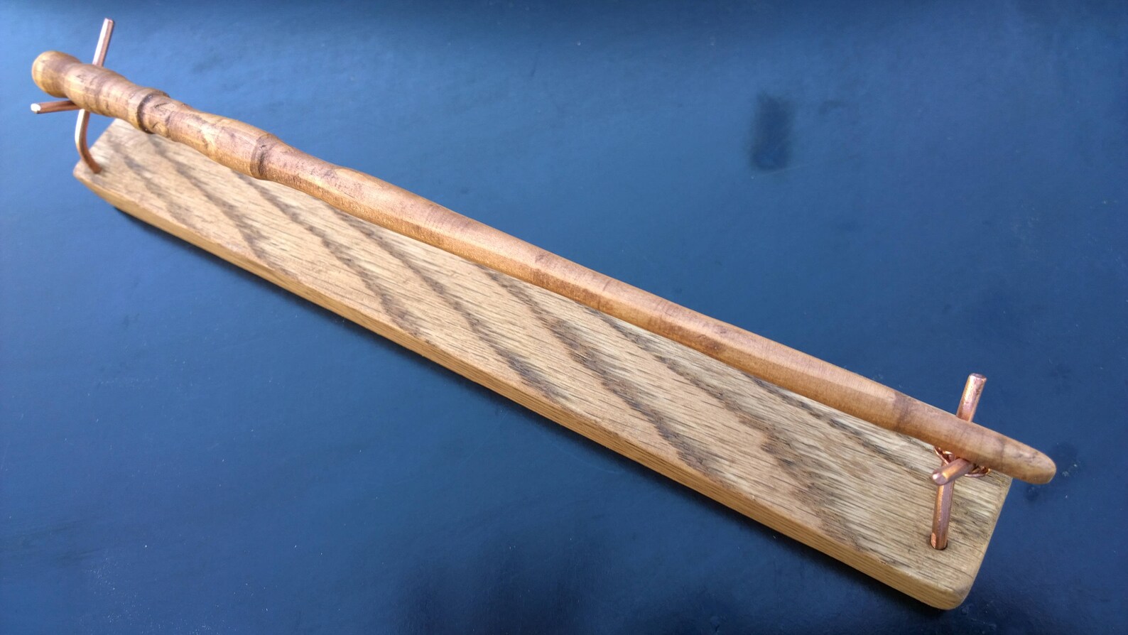 Plain Medium Brown Wand With Stand - Etsy