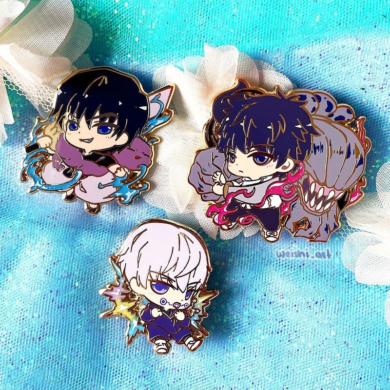 Anime Enamel Pins - Etsy