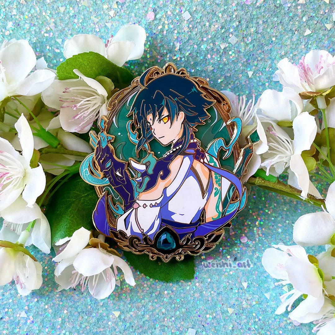 Genshin Impact Xiao Enamel Pin on Pin - Etsy