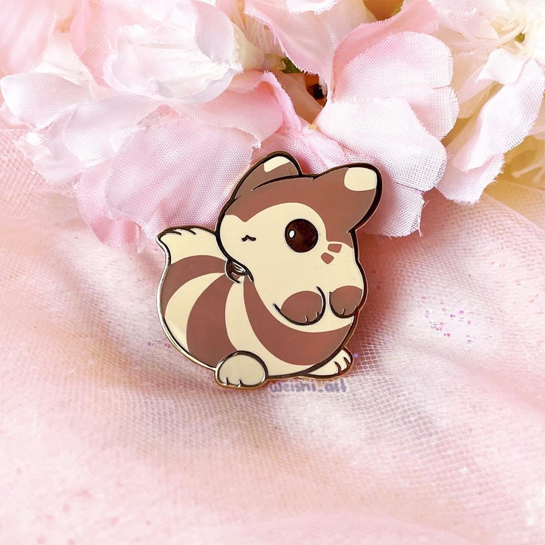 Furret Enamel Pin - Etsy