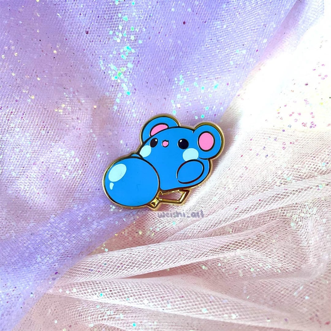 Azuril Enamel Pin - Etsy