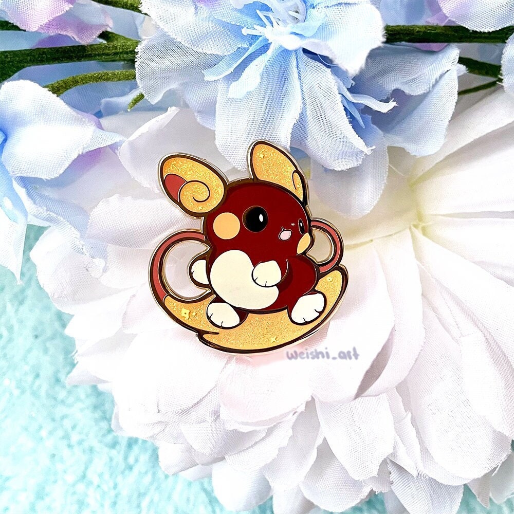 LIMITED Shiny Alolan Raichu Enamel Pin - Etsy