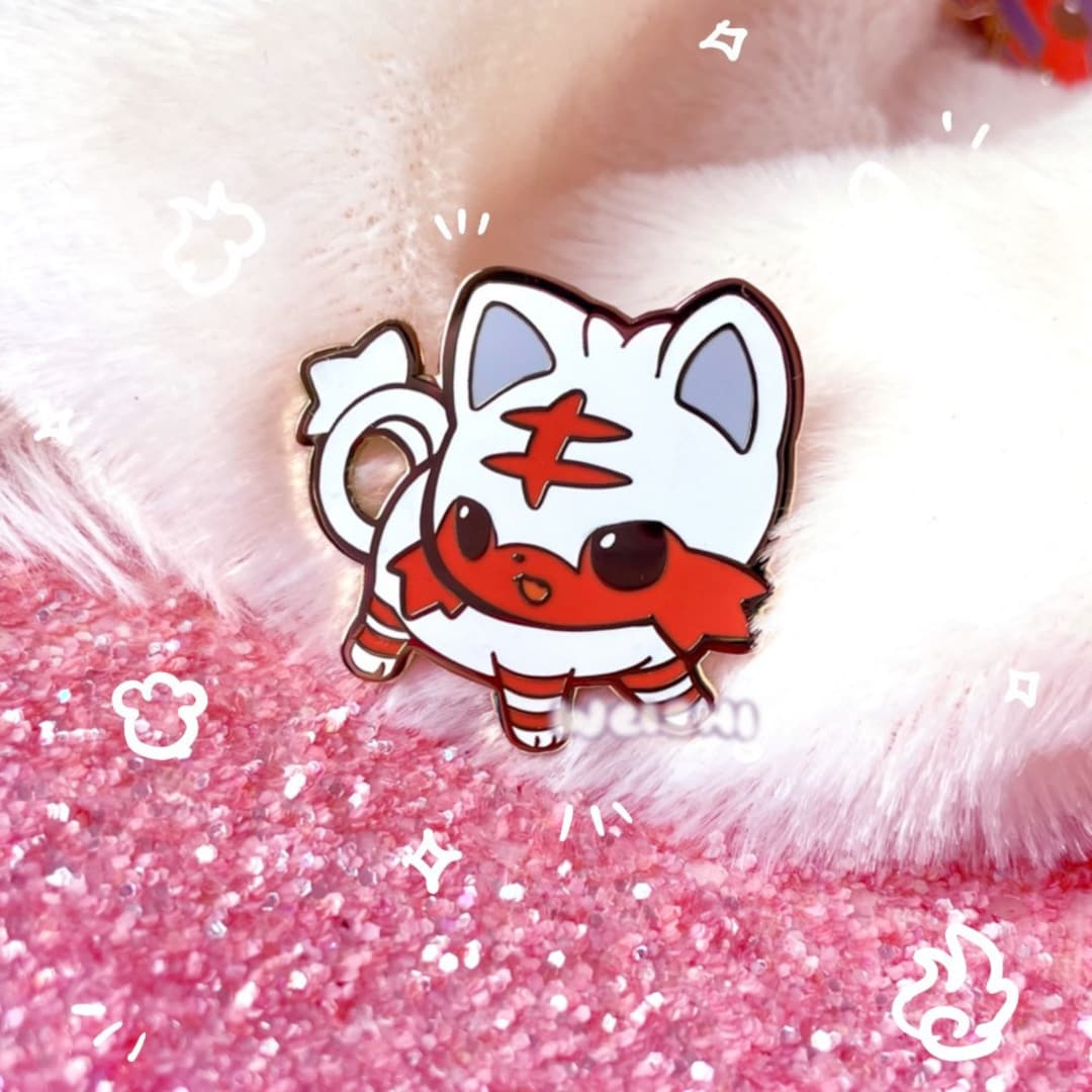 LIMITED Shiny Litten Enamel Pin - Etsy