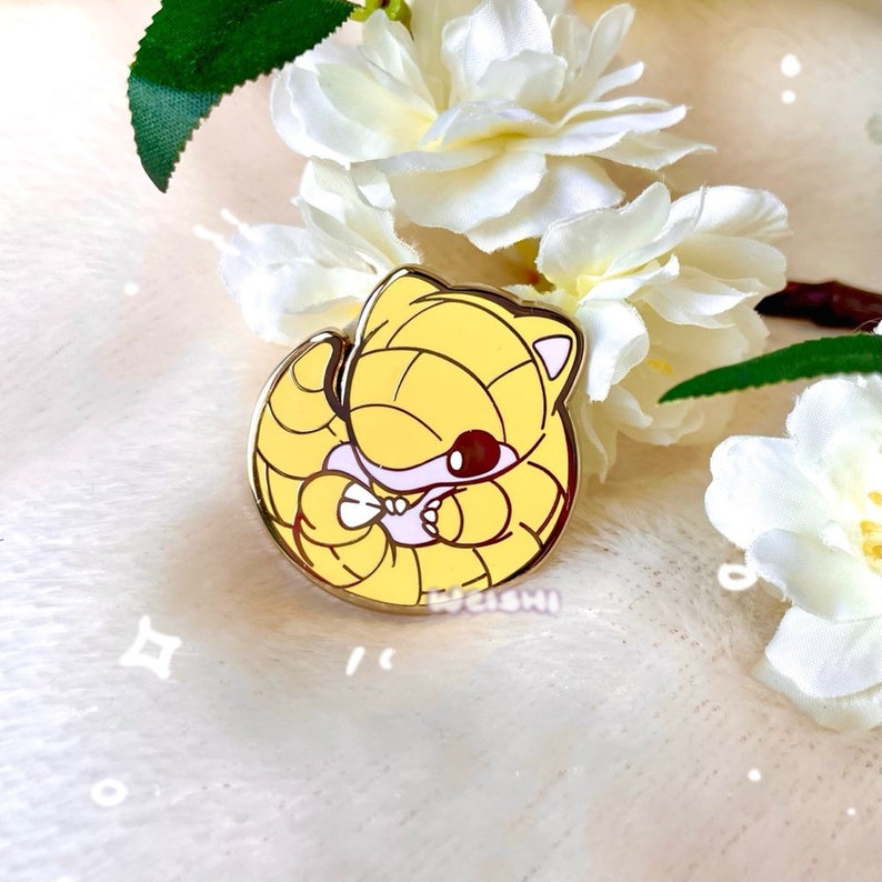 Sandshrew Enamel Pin - Etsy