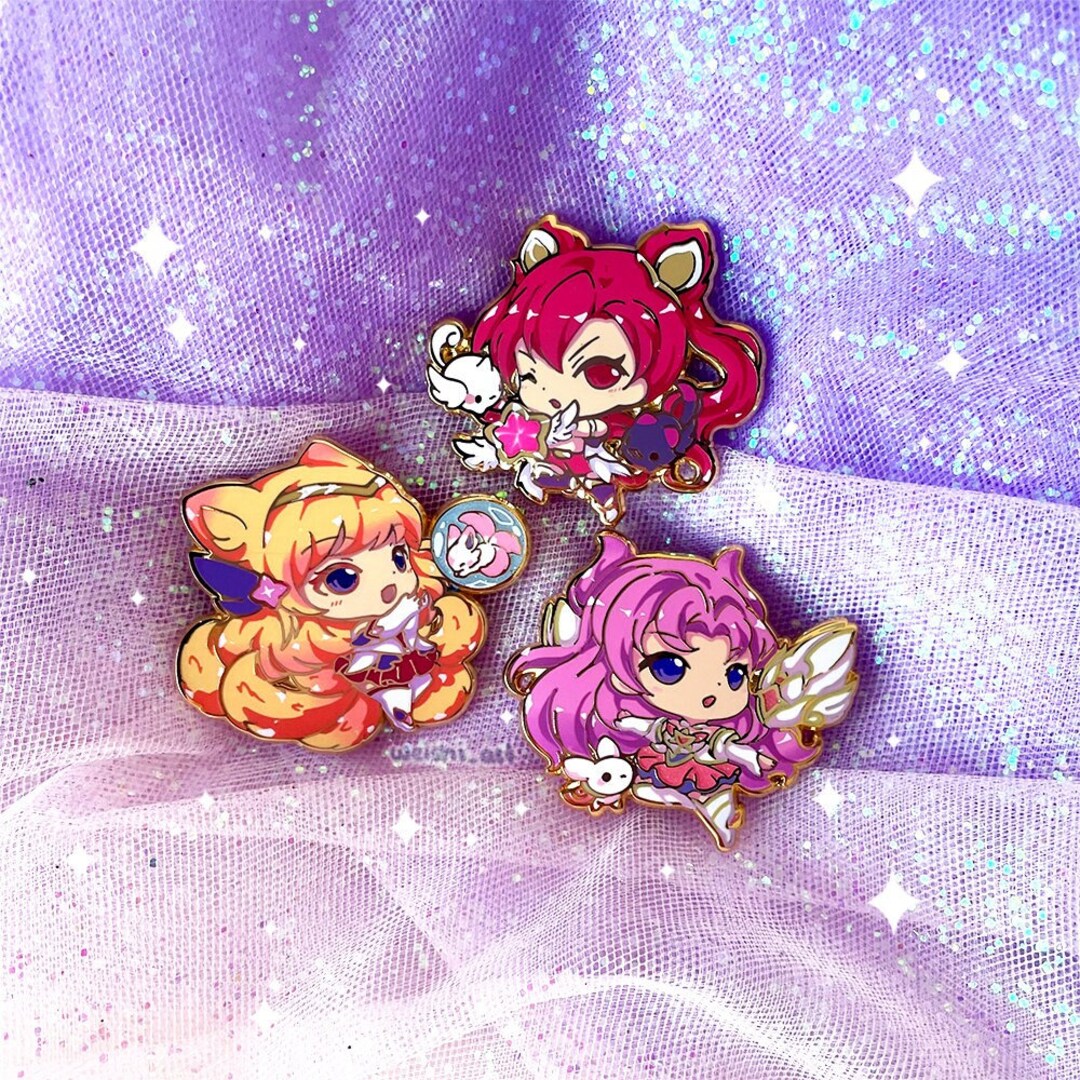 Starguardian Ahri Jinx Kaisa Enamel Pin - Etsy