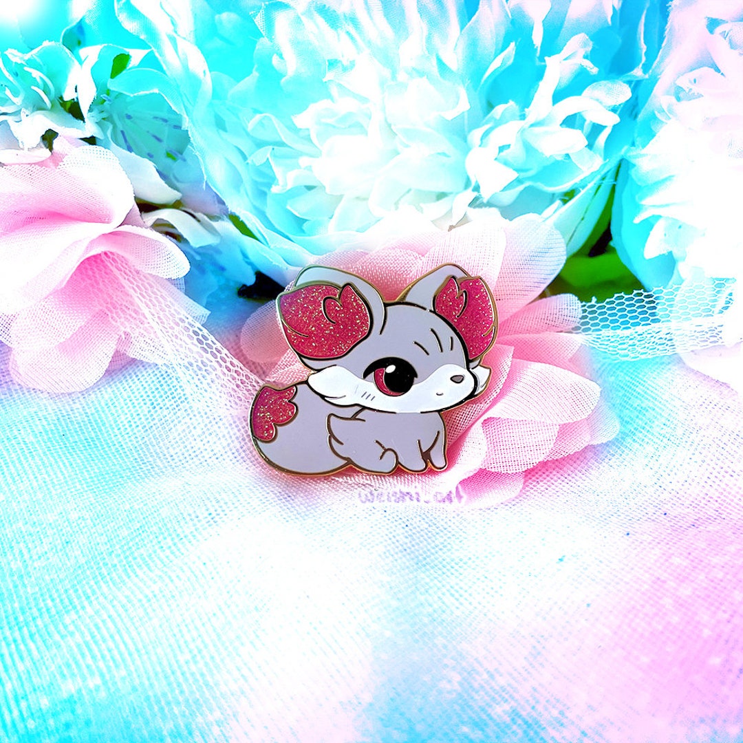 LIMITED Shiny Fennekin Enamel Pin - Etsy