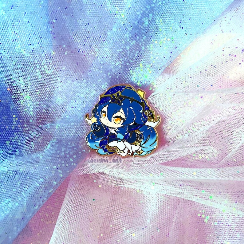 Genshin Impact Layla Enamel Pin - Etsy