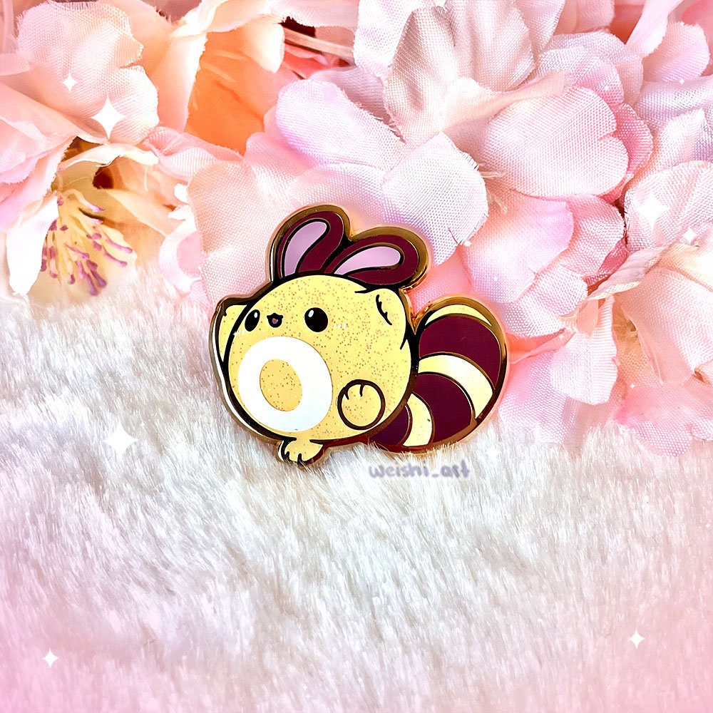 LIMITED Shiny Sentret Enamel Pin - Etsy