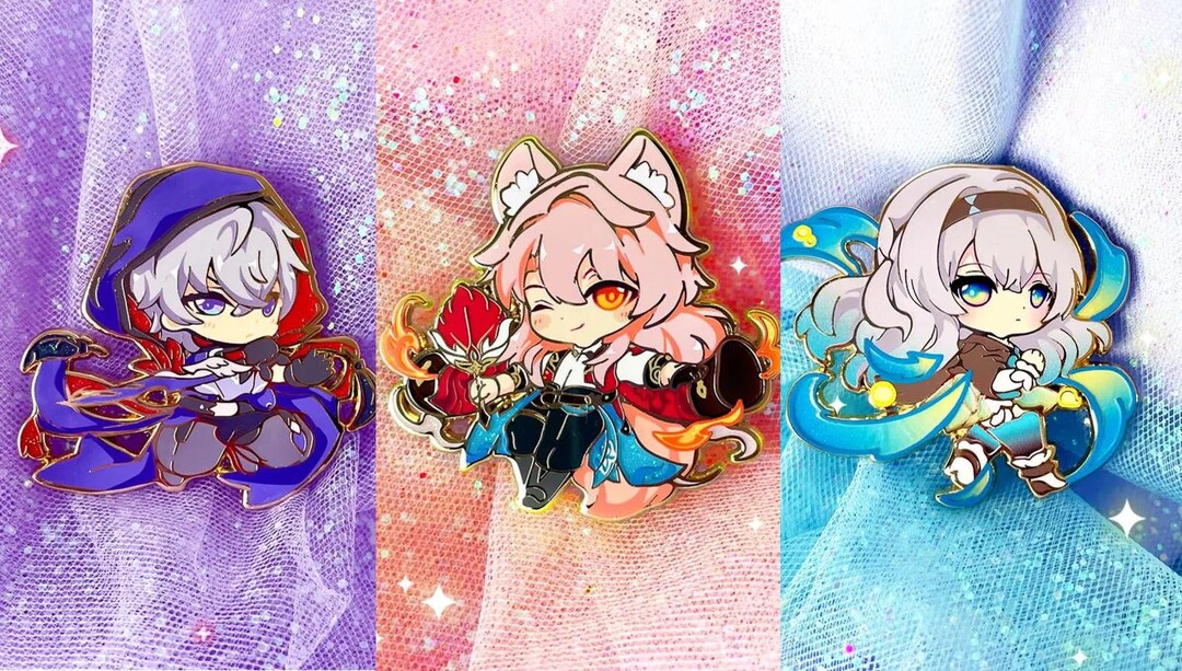 Honkai Starrail Jiaoqu Firefly Moze Enamel Pin - Etsy
