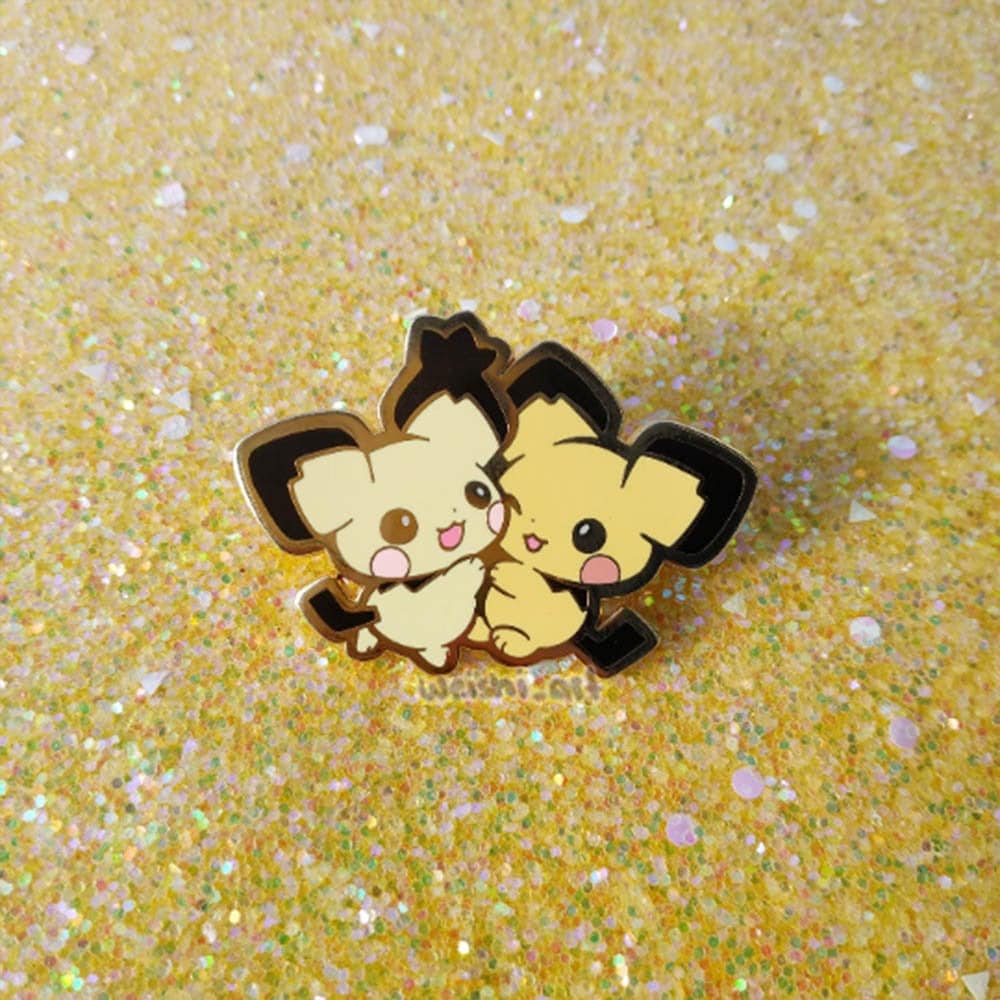 Pichu Enamel Pin - Etsy