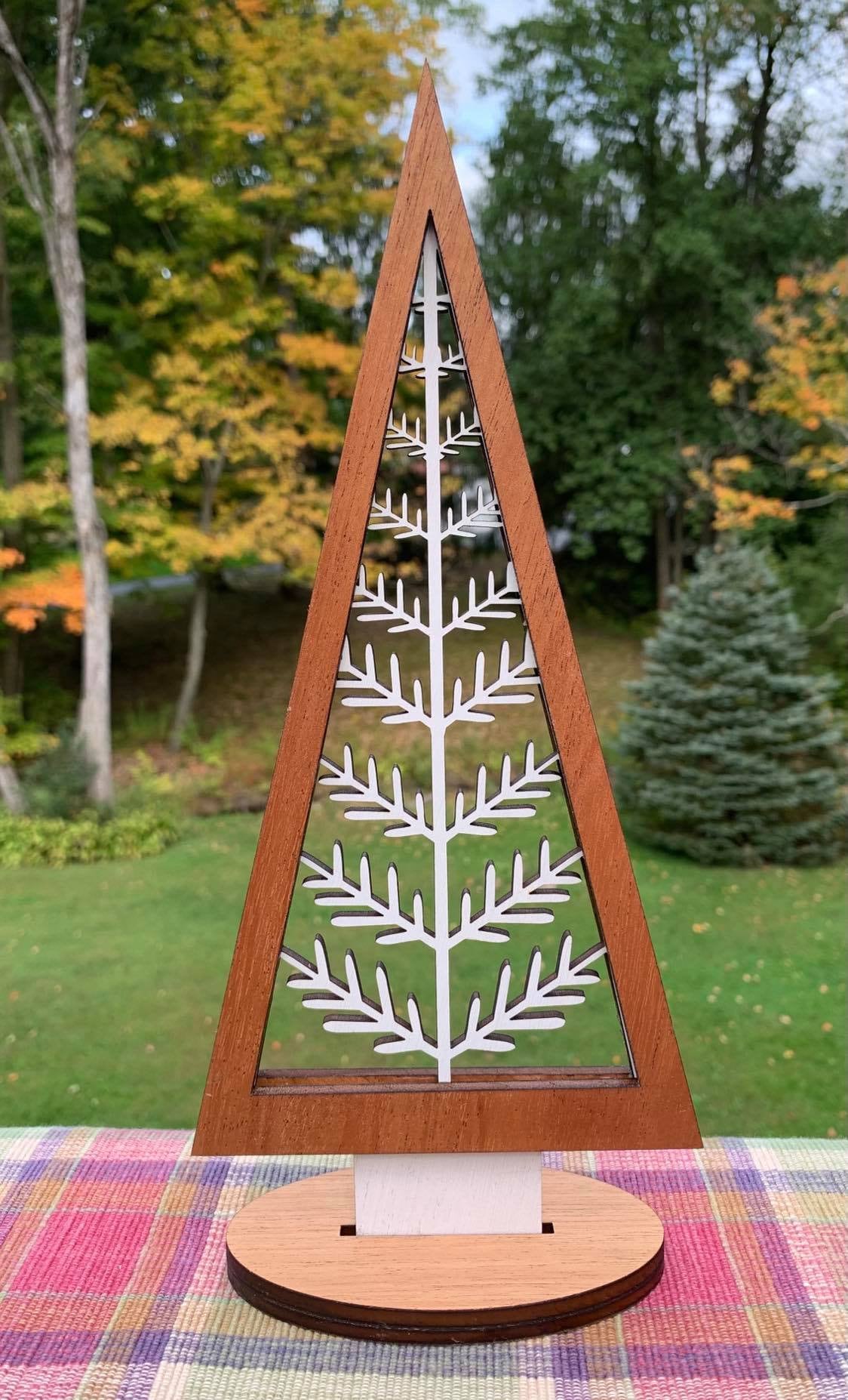 Layered Tree trio | Etsy