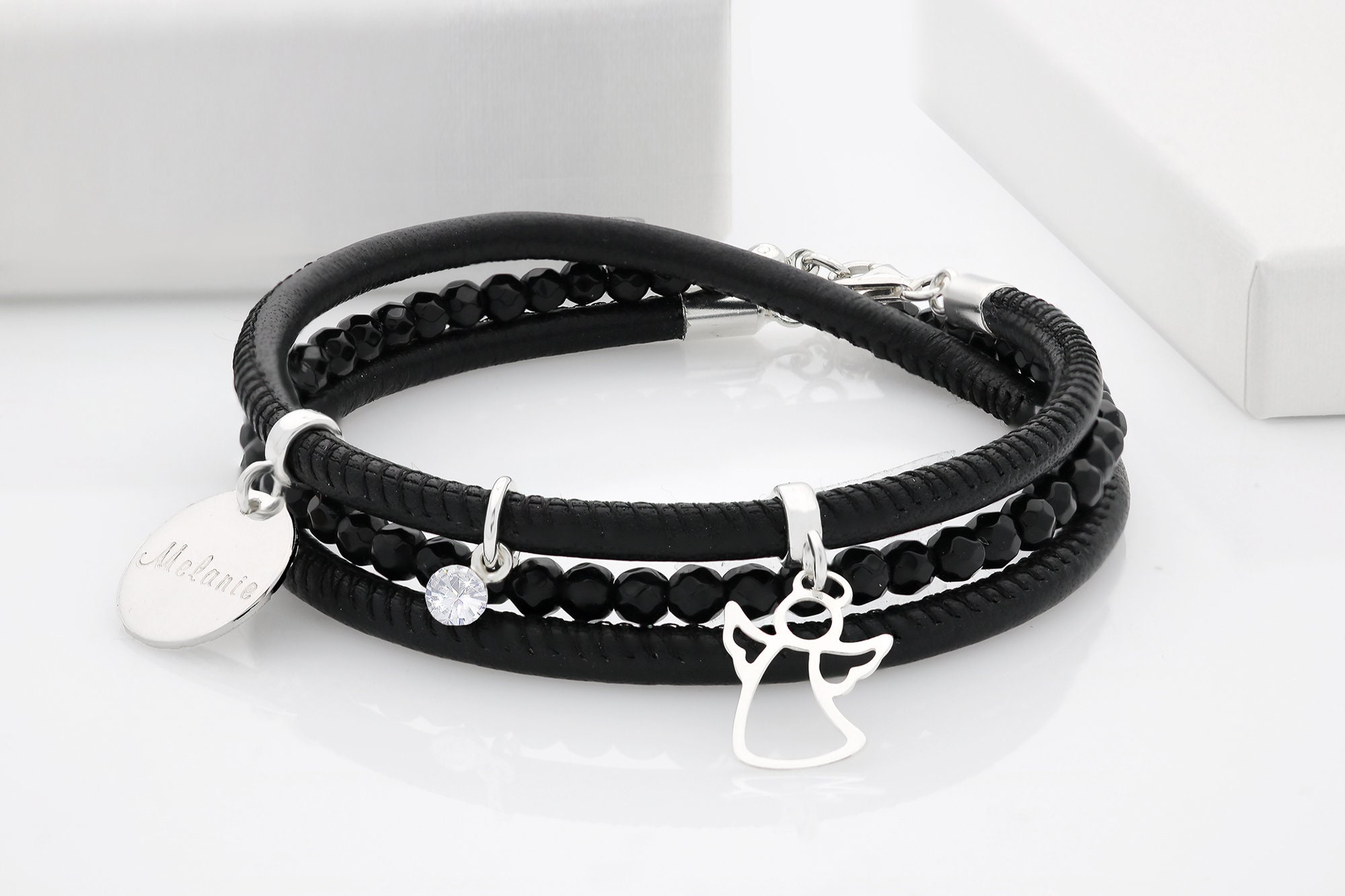 Guardian Angel Bracelet Angel Charm Bracelet Guardian | Etsy