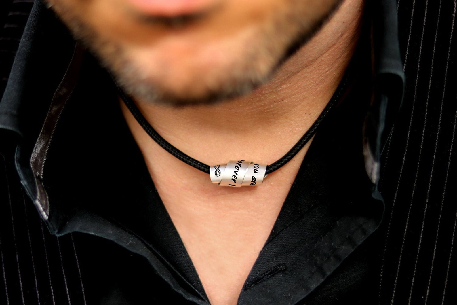 Personalized Necklace for Men Personalized Men Necklace - Etsy