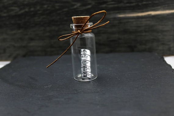 Secret Message Gift Secret Message Keychain Message in the | Etsy