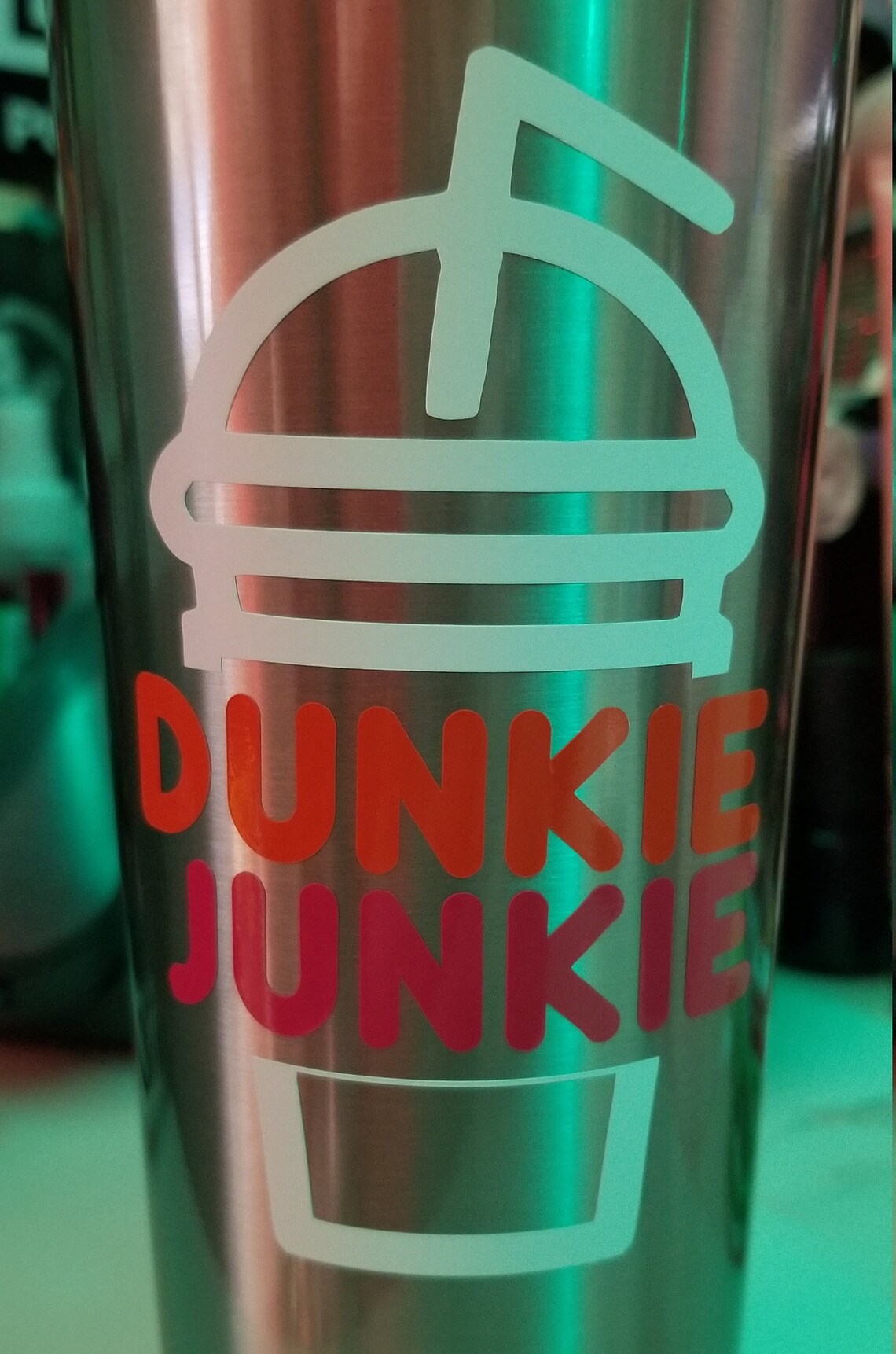 Dunkin Donuts Dunkie Junkie Decal - Etsy