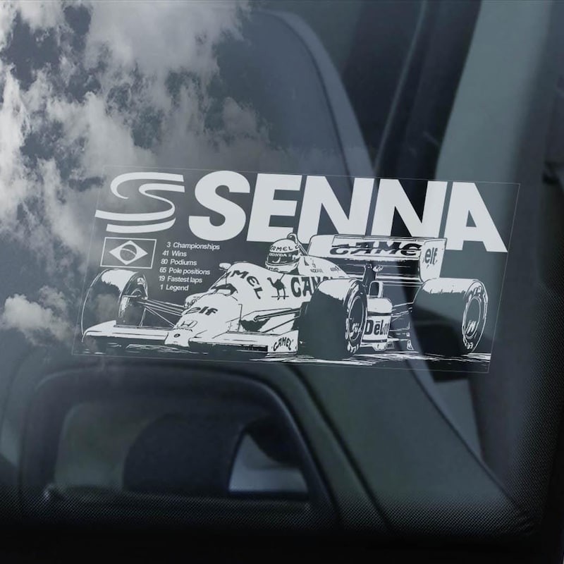 F1 Senna Sign - Etsy UK