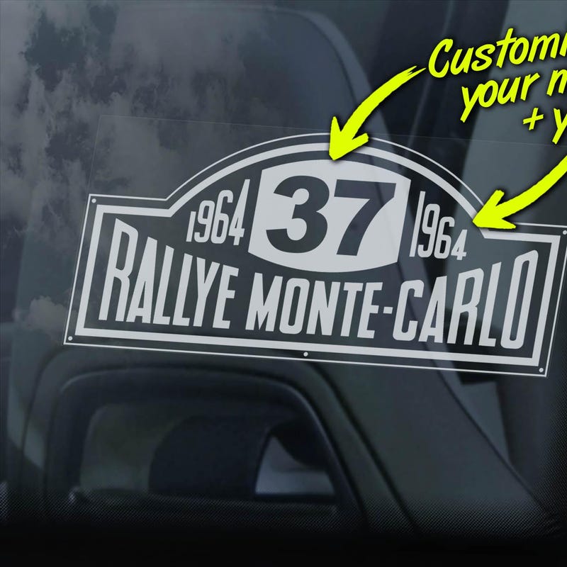 The Monte Carlo Rally Mini - Etsy