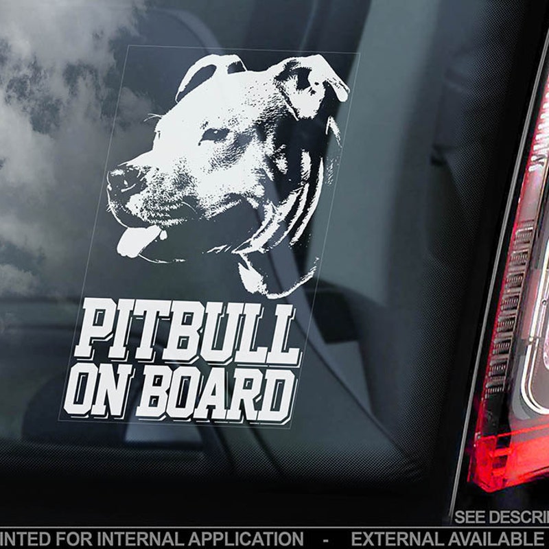 Pitbull Sign - Etsy