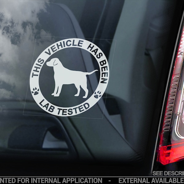 Labrador Bumper Sticker - Etsy