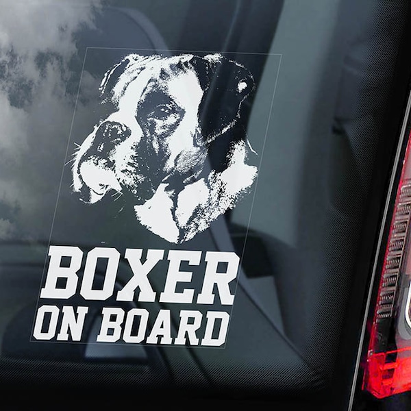 Boxer Sticker - Etsy