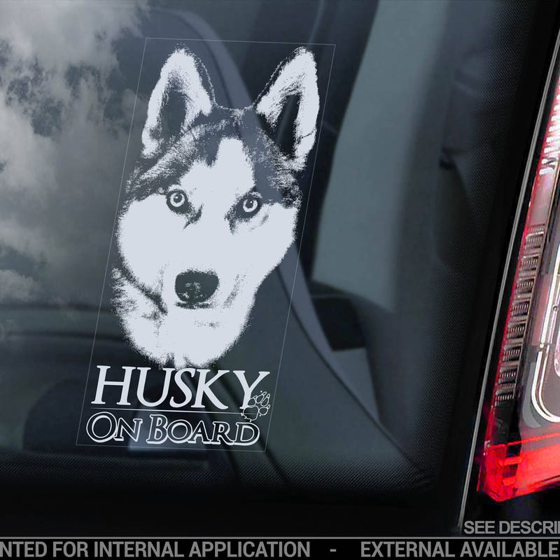 Husky Decal - Etsy