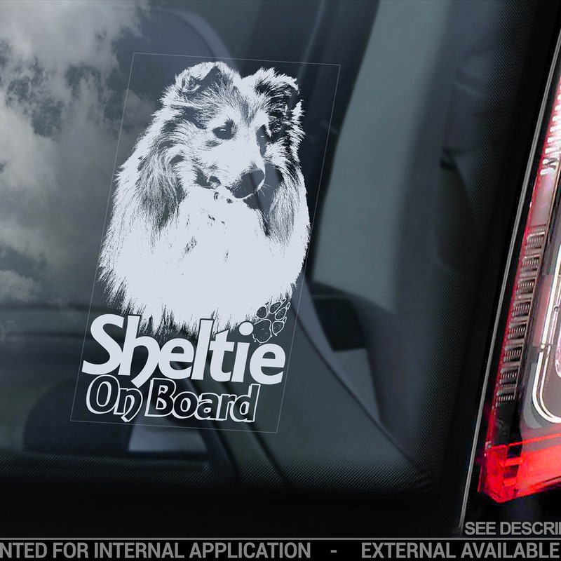 Sheltie Stickers - Etsy