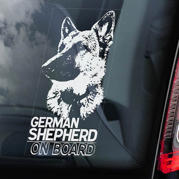 Shepherd Window Decal - Etsy