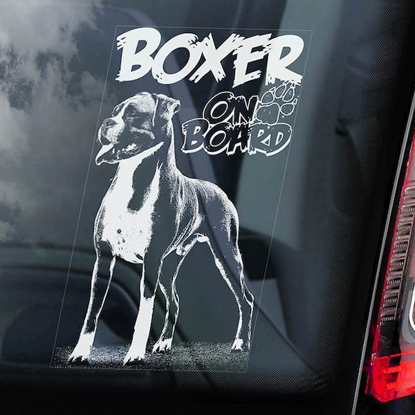 Boxer Sticker - Etsy