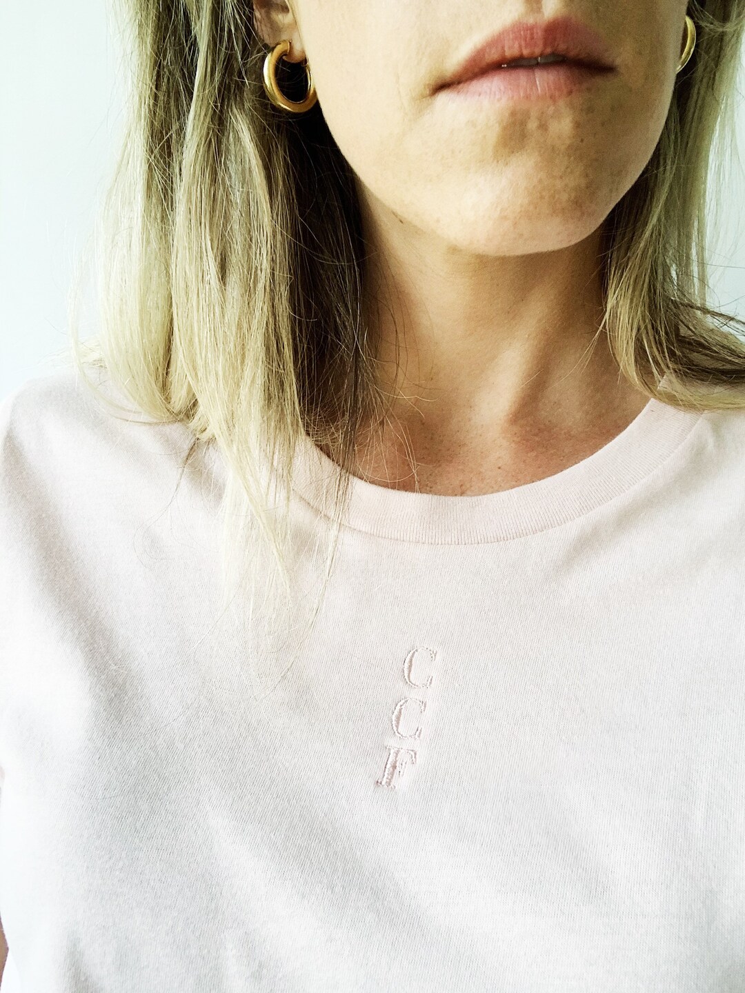 Modern Serif Monogram T-shirt, Custom Initials Shirt, Bachelorette ...