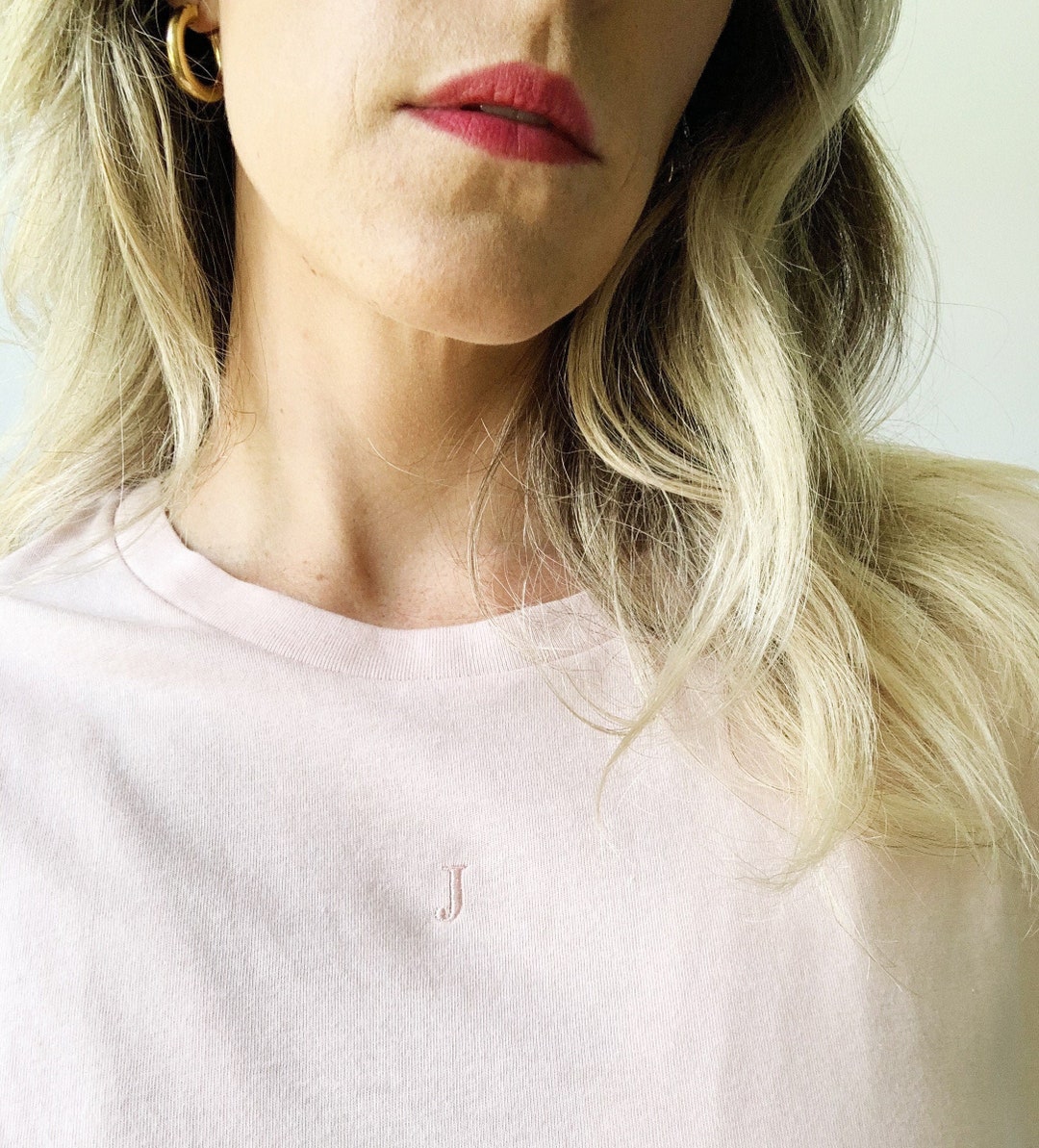 Personalized Initial in Serif T-shirt, Custom Initials Shirt, Monogram ...