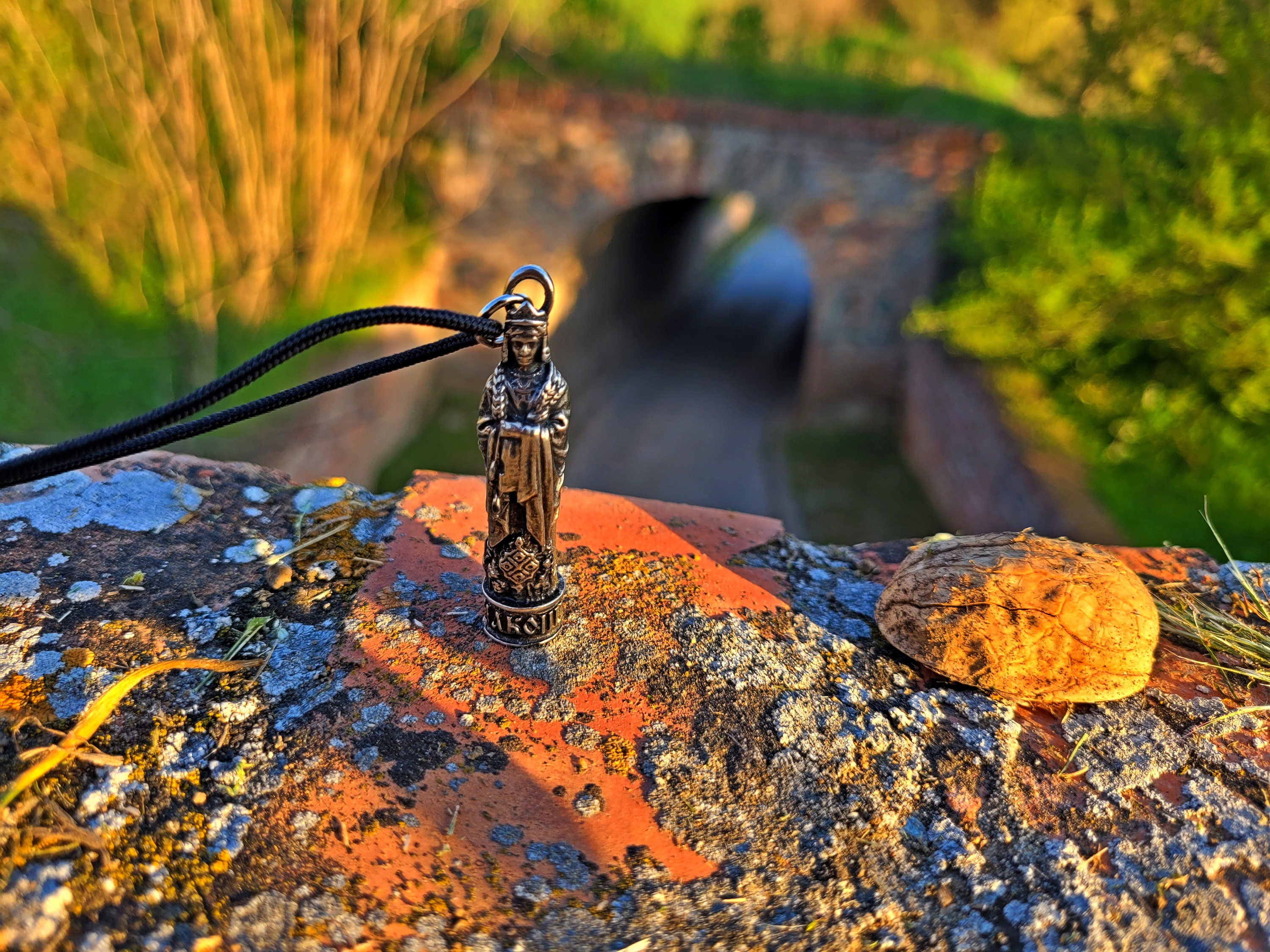 Mokosh Slavic Goddess of Life Figure Necklace,goddess of Fertility ...