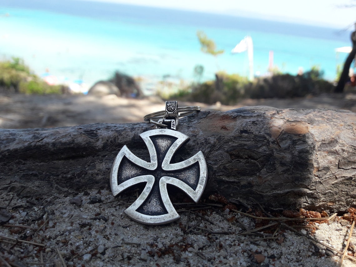 Templar Cross Necklace and Keychain,templar Knights Sign Symbol ...