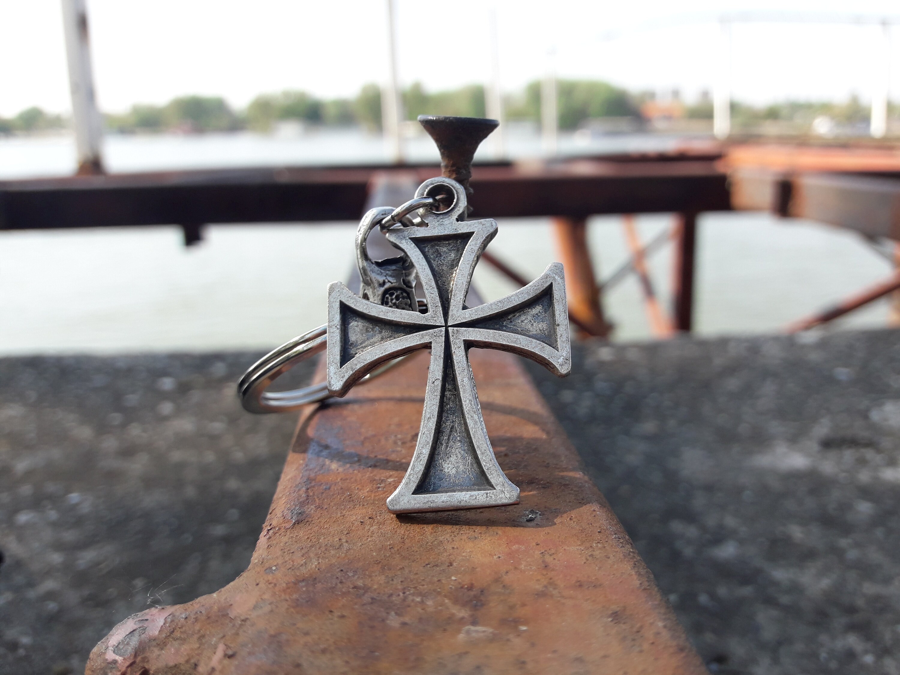 Long Templar Cross Necklace Keychain,templar Knights Sign Symbol ...