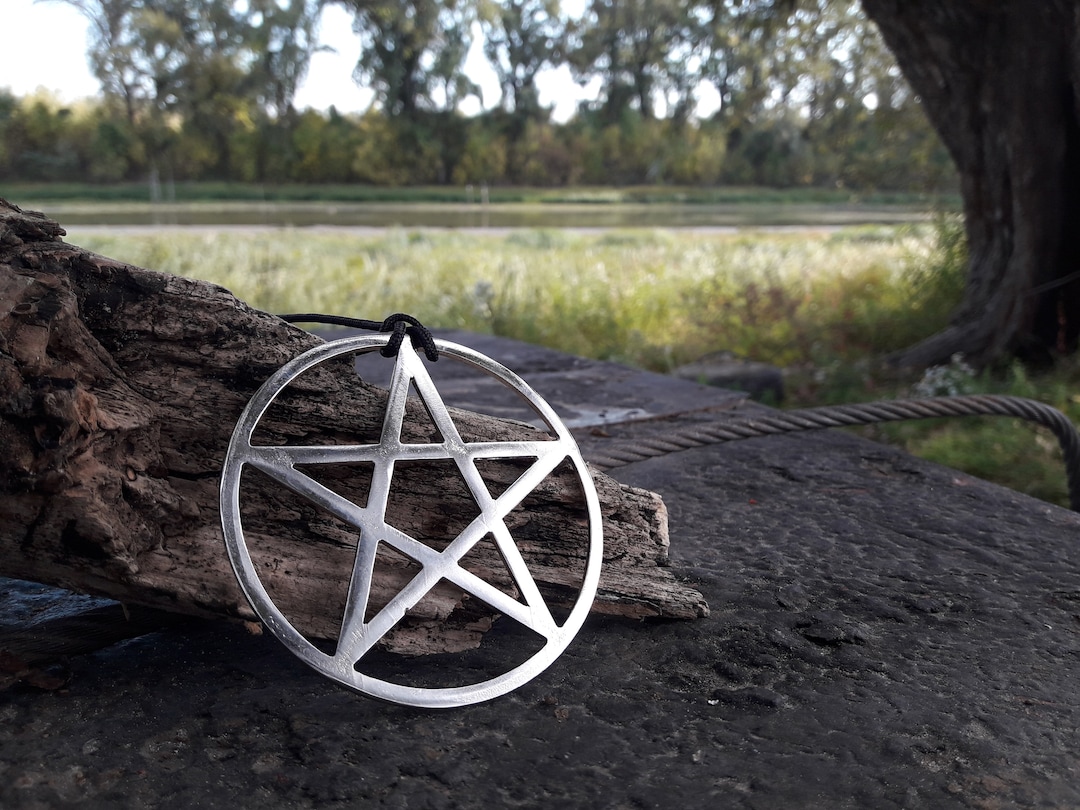 BIG Pentagram Pentacle Wall Hanger Amulet Talisman,magic Rituals ...